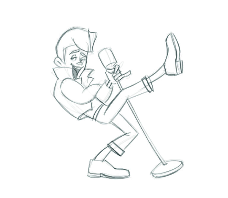 How to create a character design in Photoshop that rocks