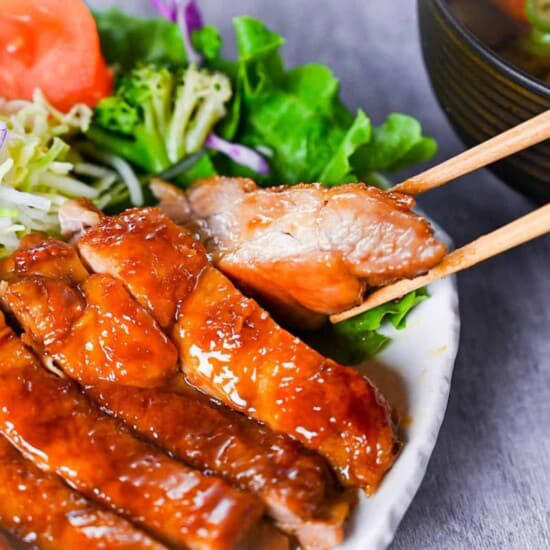 15-Min Japanese Crispy Teriyaki Chicken (No Marinating Required)