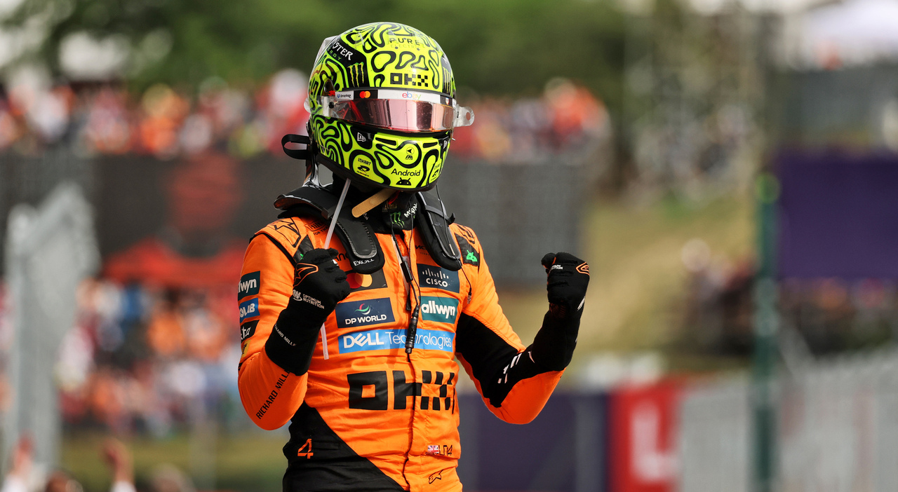 Norris vince il GP di Ungheria con un solo pit-stop e batte Piastri per ...