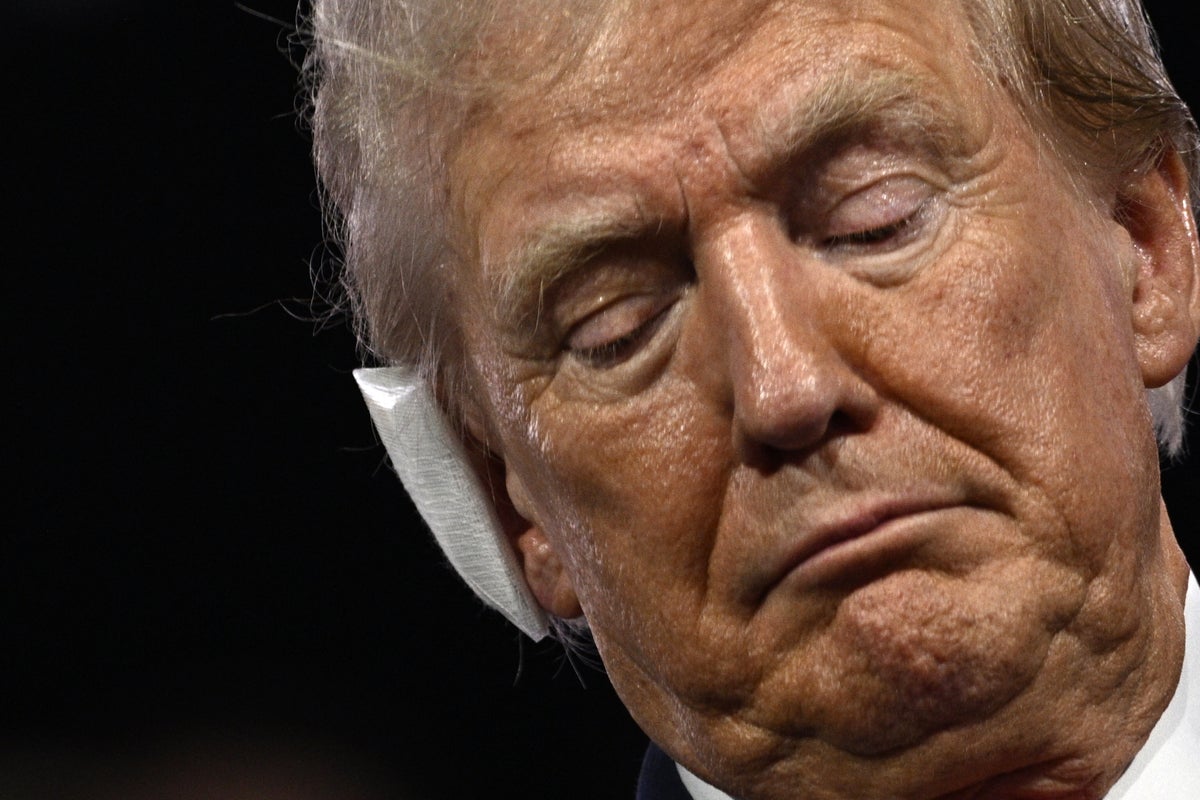 Trump confessed ear injury was ‘not too bad’ at RNC despite wearing ...