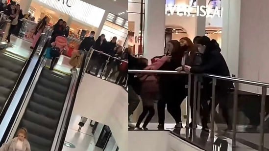 Viral TikTok shows 'little thief' fighting shoppers, riding escalator ...