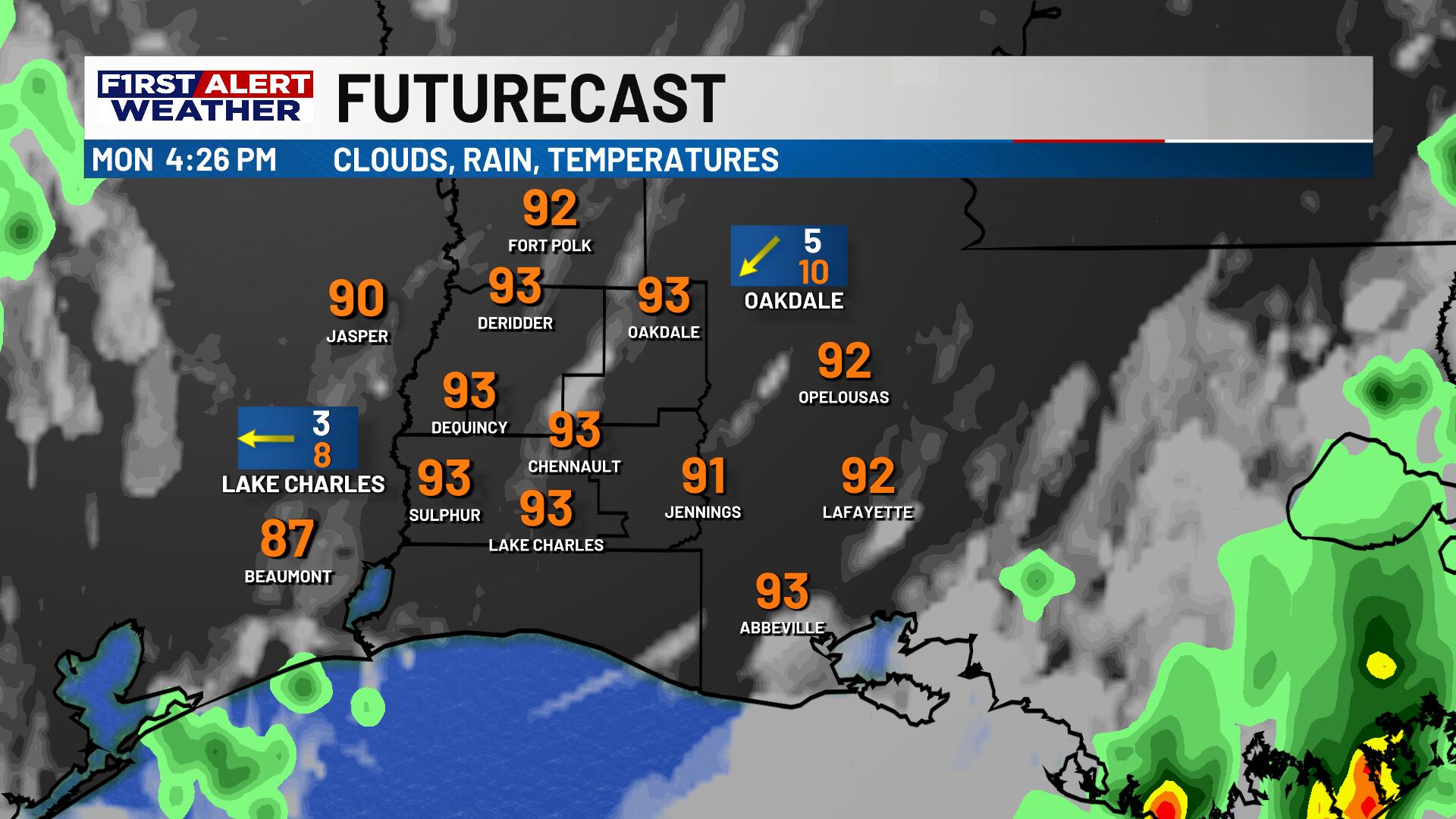 FIRST ALERT FORECAST: Humidity drops to start the week, returns around ...