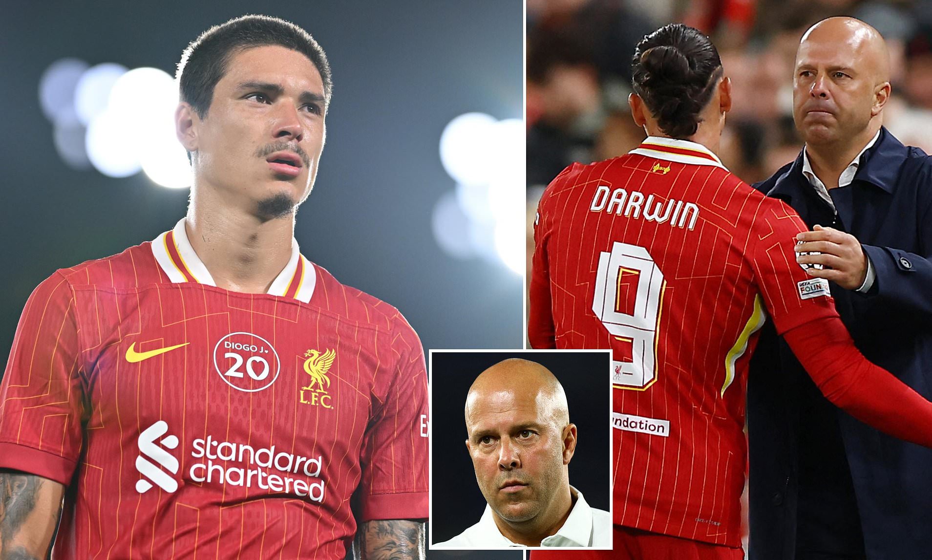 Darwin Nunez 'targeted by Saudi side' with Liverpool forward 'open to ...