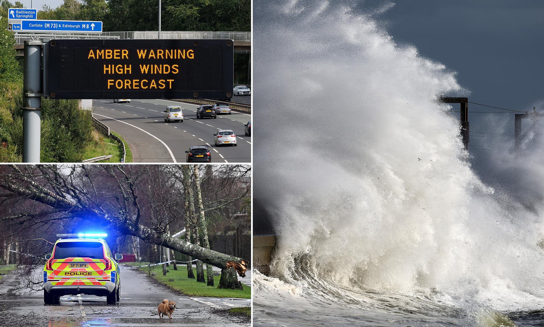 Scotland to be battered by hurricane-force summer storm