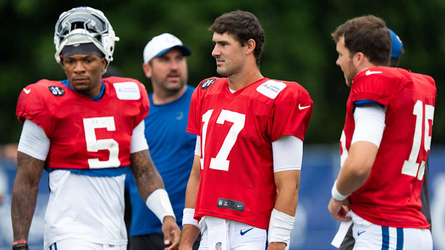 One Colts QB finally has a breakout practice (and it's not who you think)