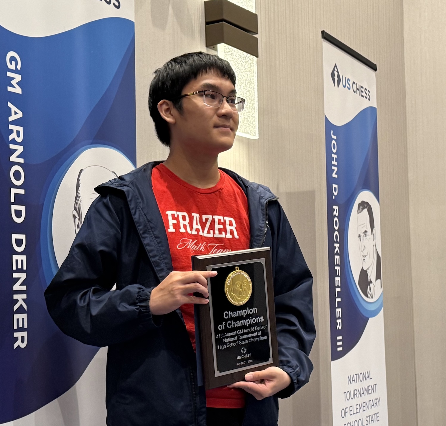 Frazer School's Bach Ngo wins 'Champion of Champions' national chess ...