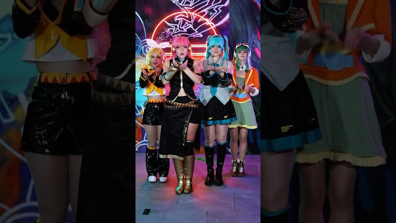 These Cuties 🥹 W/ @halcybella @dajackies @prototype_fox 🎶 #vocaloid # ...