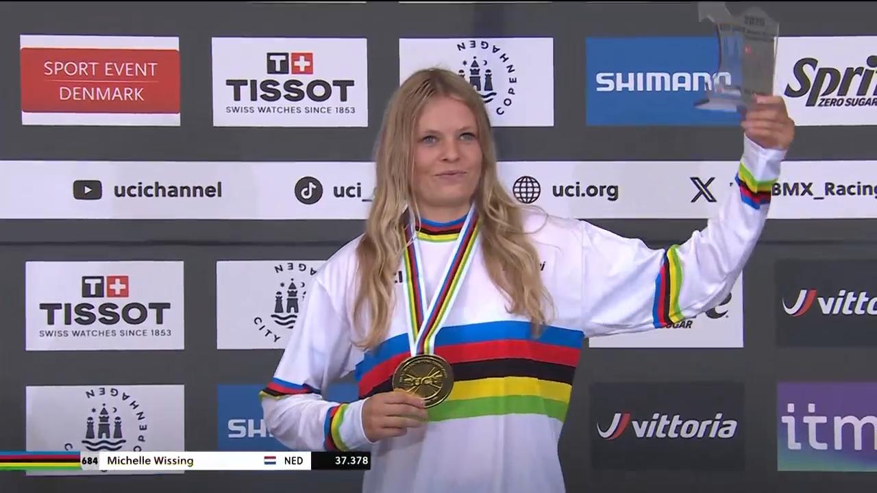 Dutch BMXer Michelle Wissing closer to historic UCI season in U23s