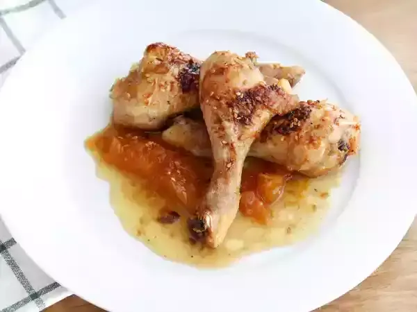 Chicken with mango - video recipe