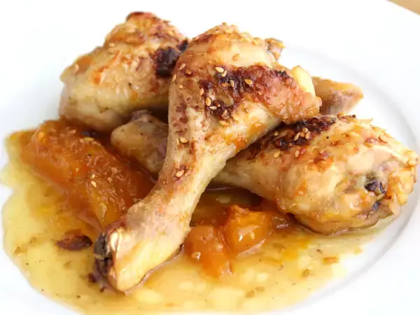 Chicken with mango - video recipe