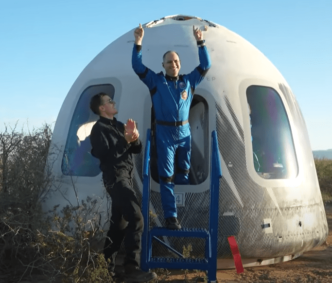 Blue Origin successfully completes another human flight