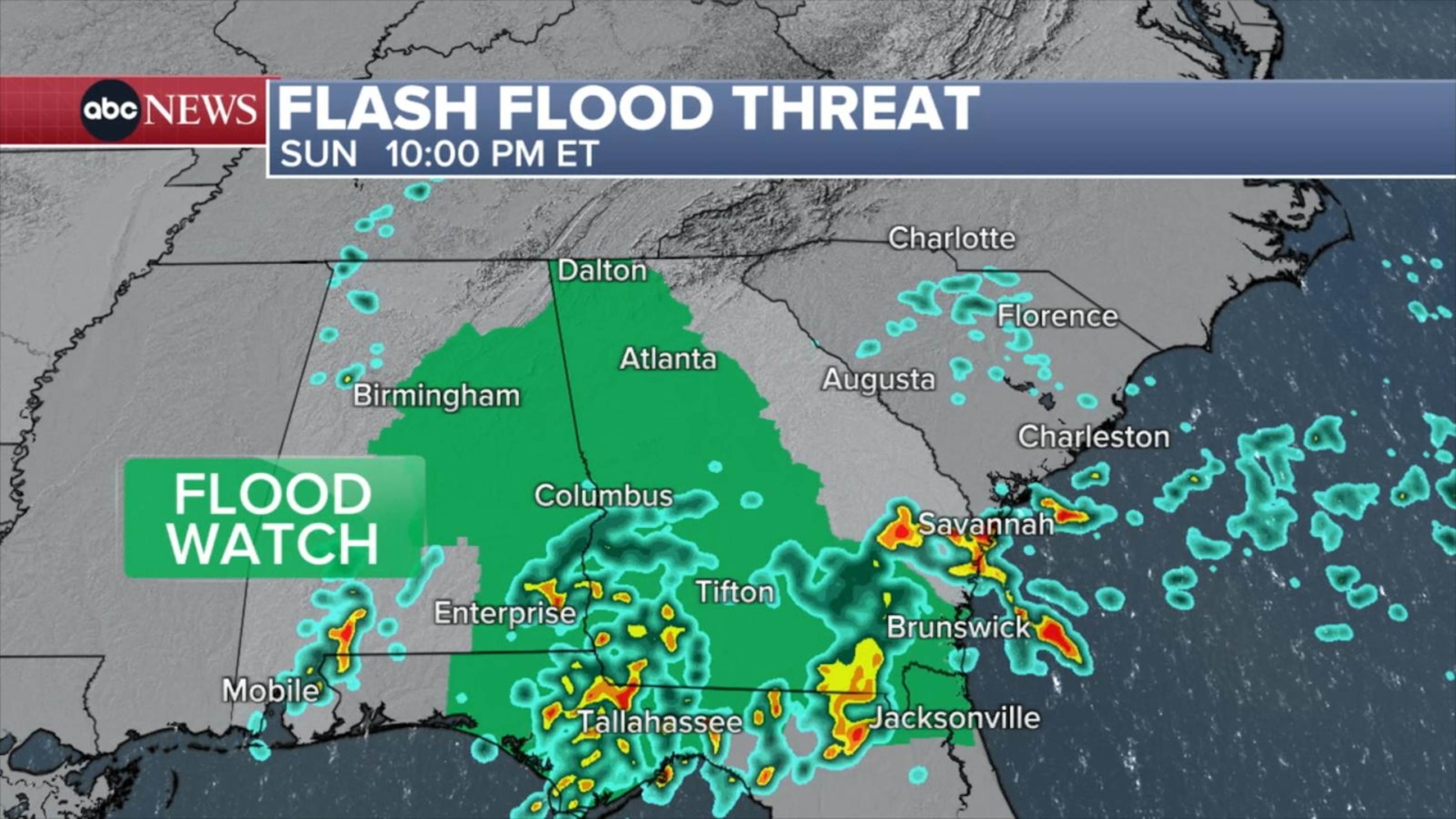 At least 1 killed in Alabama flash flooding