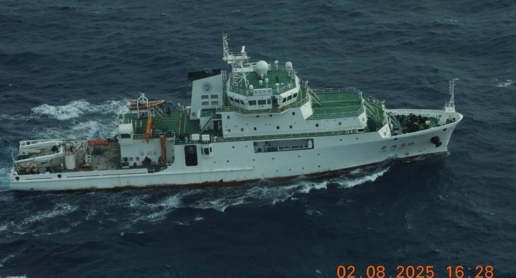Chinese research vessel enters Luzon Strait; PCG sends aircraft