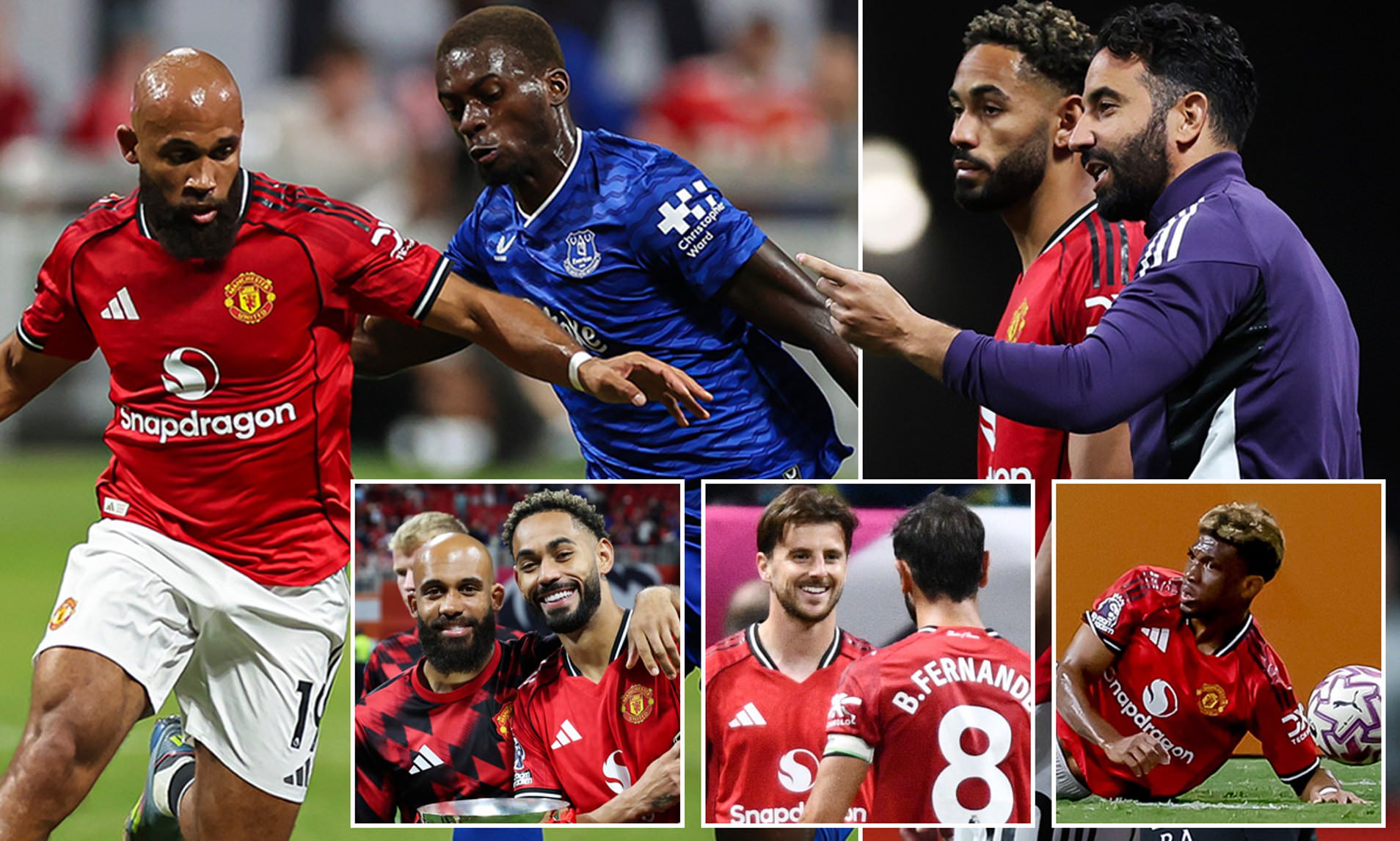 THINGS WE LEARNED from Man United's 2-2 draw with Everton: Mbeumo makes ...