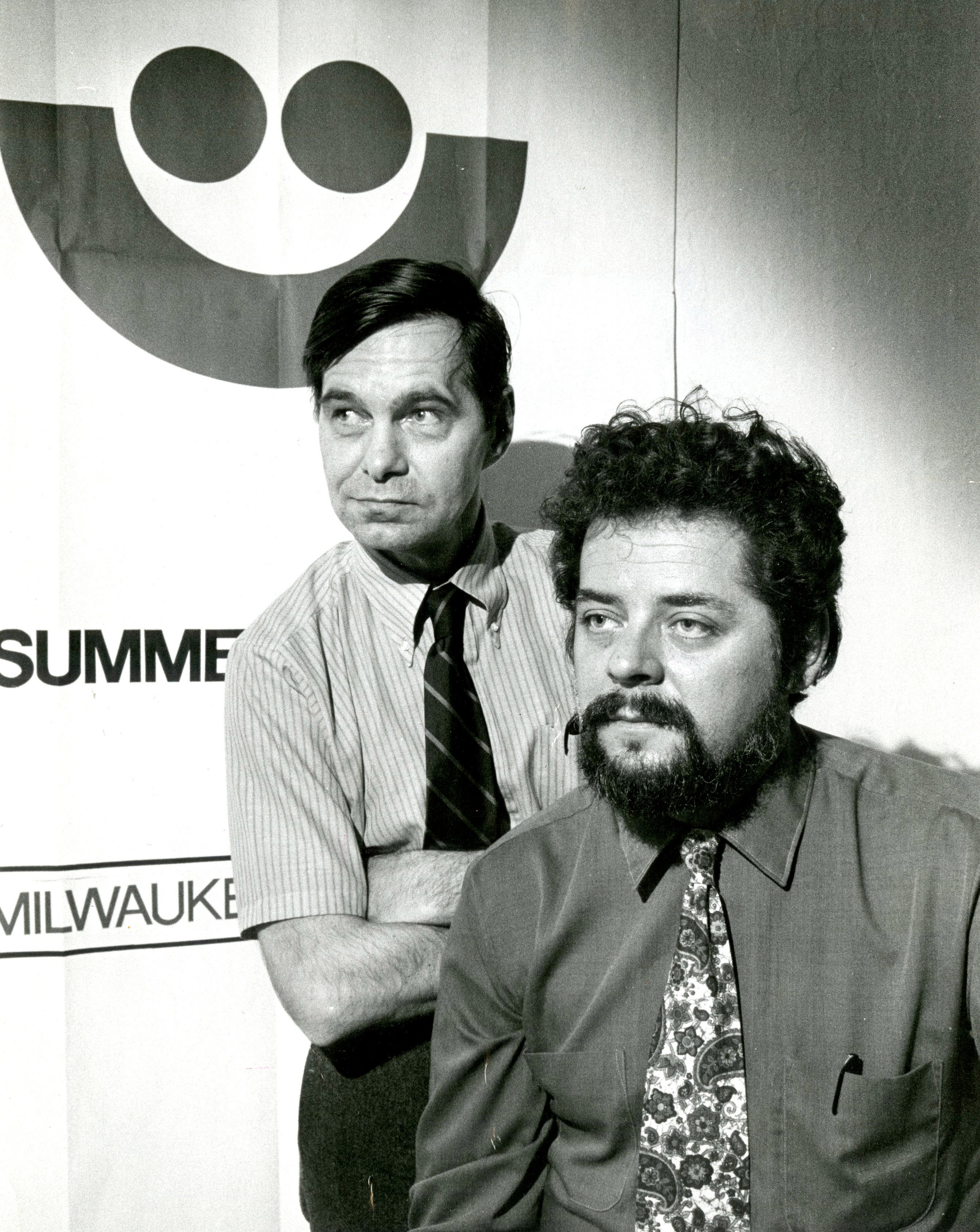 He designed the Summerfest smiley logo. His estate sale drew hundreds ...