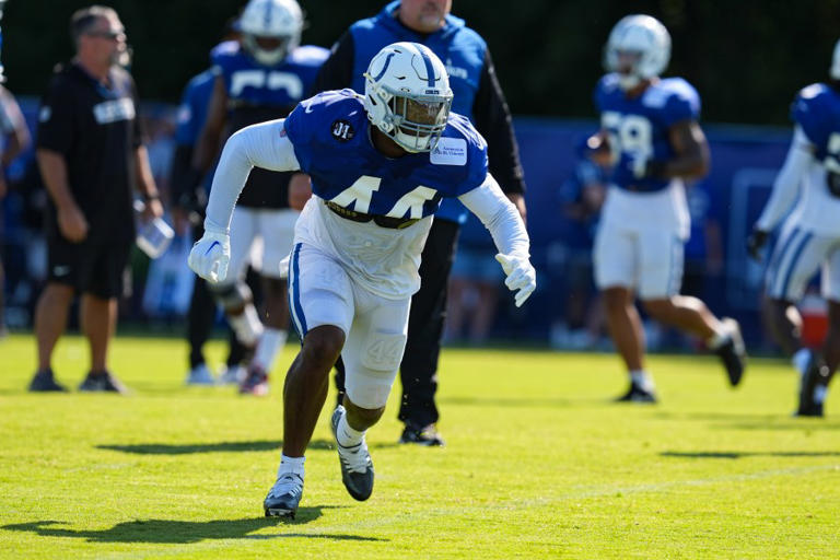 Zaire Franklin on returning for Colts: I almost shed a tear