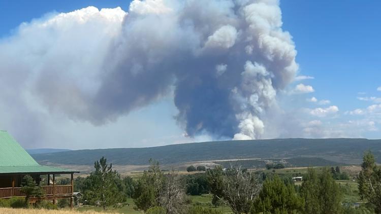 New evacuations ordered for wildfires burning near Meeker