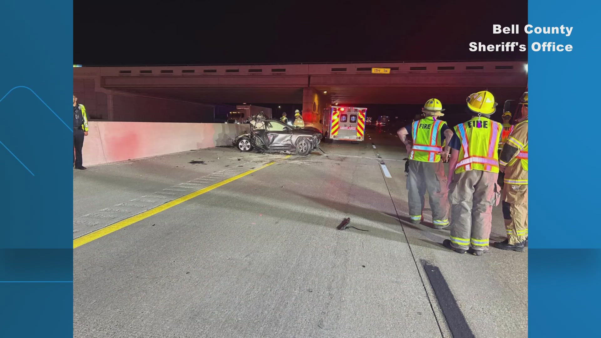 Authorities investigate deadly I-35 crash early Sunday morning