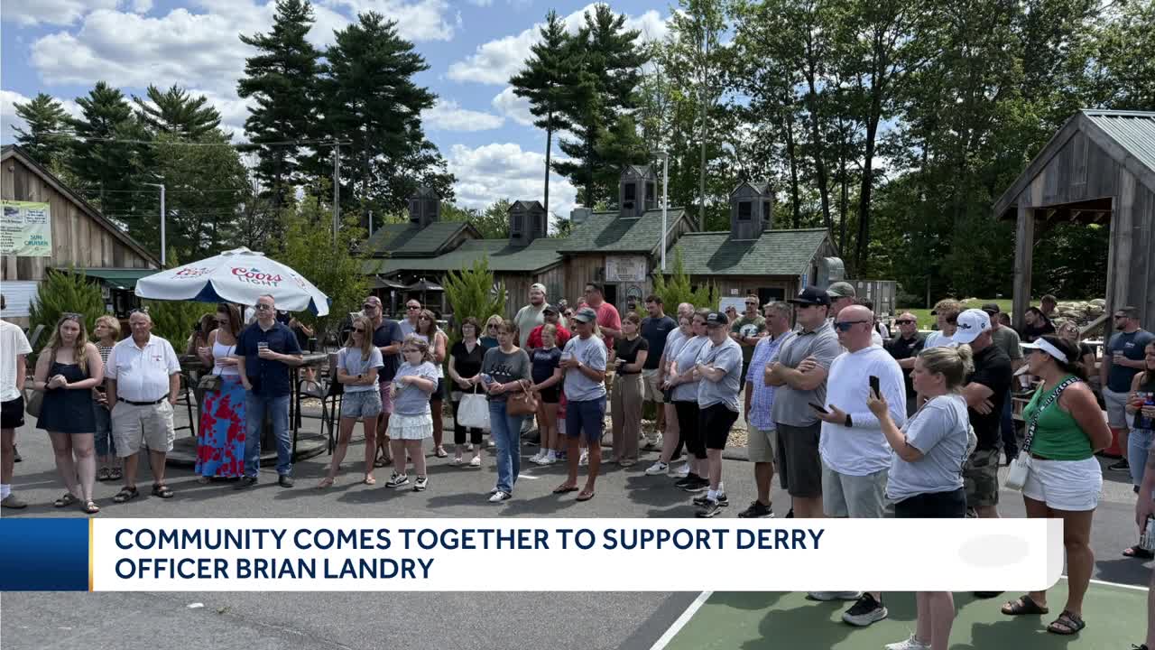 Community comes together to support Derry officer Brian Landry