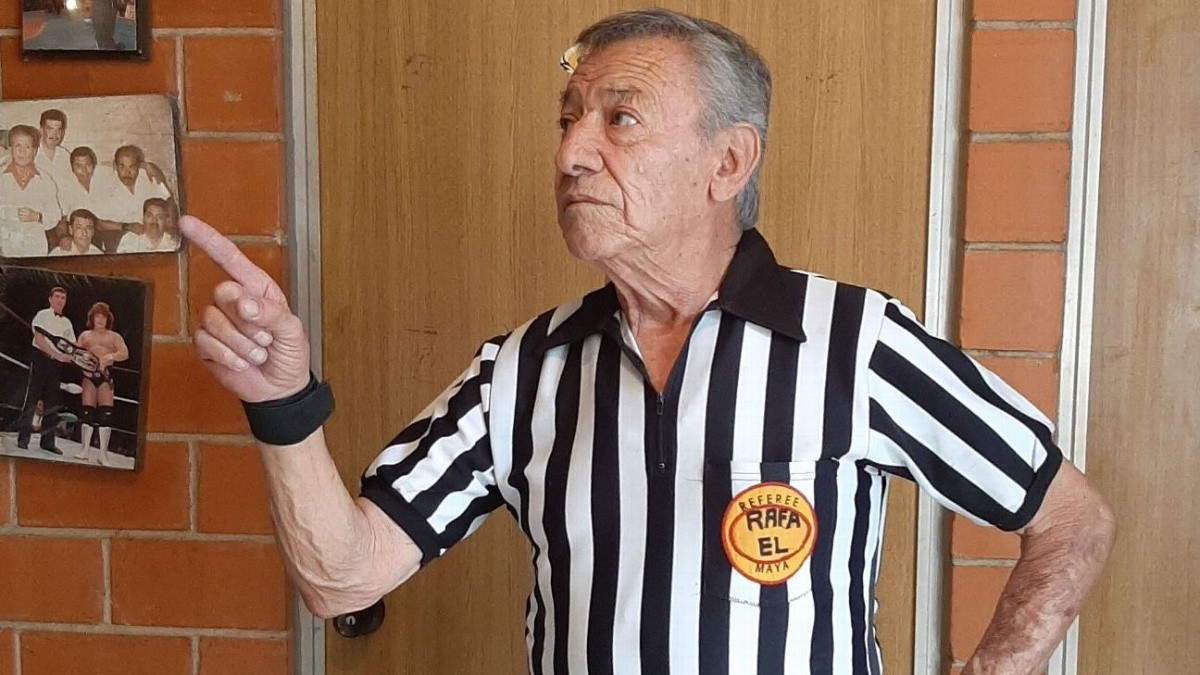 Lucha libre mexicana de luto: fallece el histórico réferi Rafa El Maya
