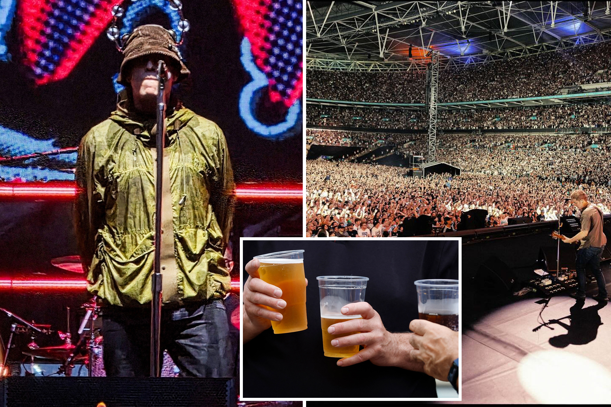 Oasis fan falls to death at London concert — while gig-goers set beer ...