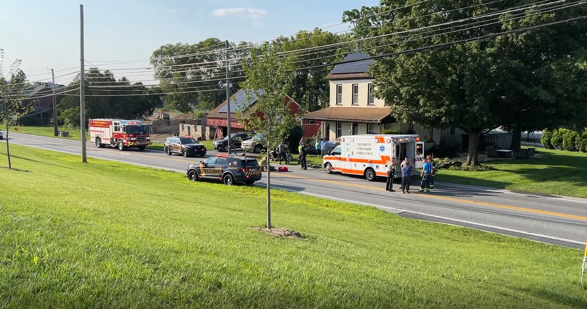 1 dead, 1 injured after crash involving motorcycle in Penn Township
