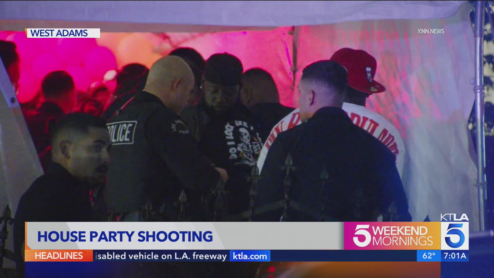 Shooting reported at large house party near USC campus