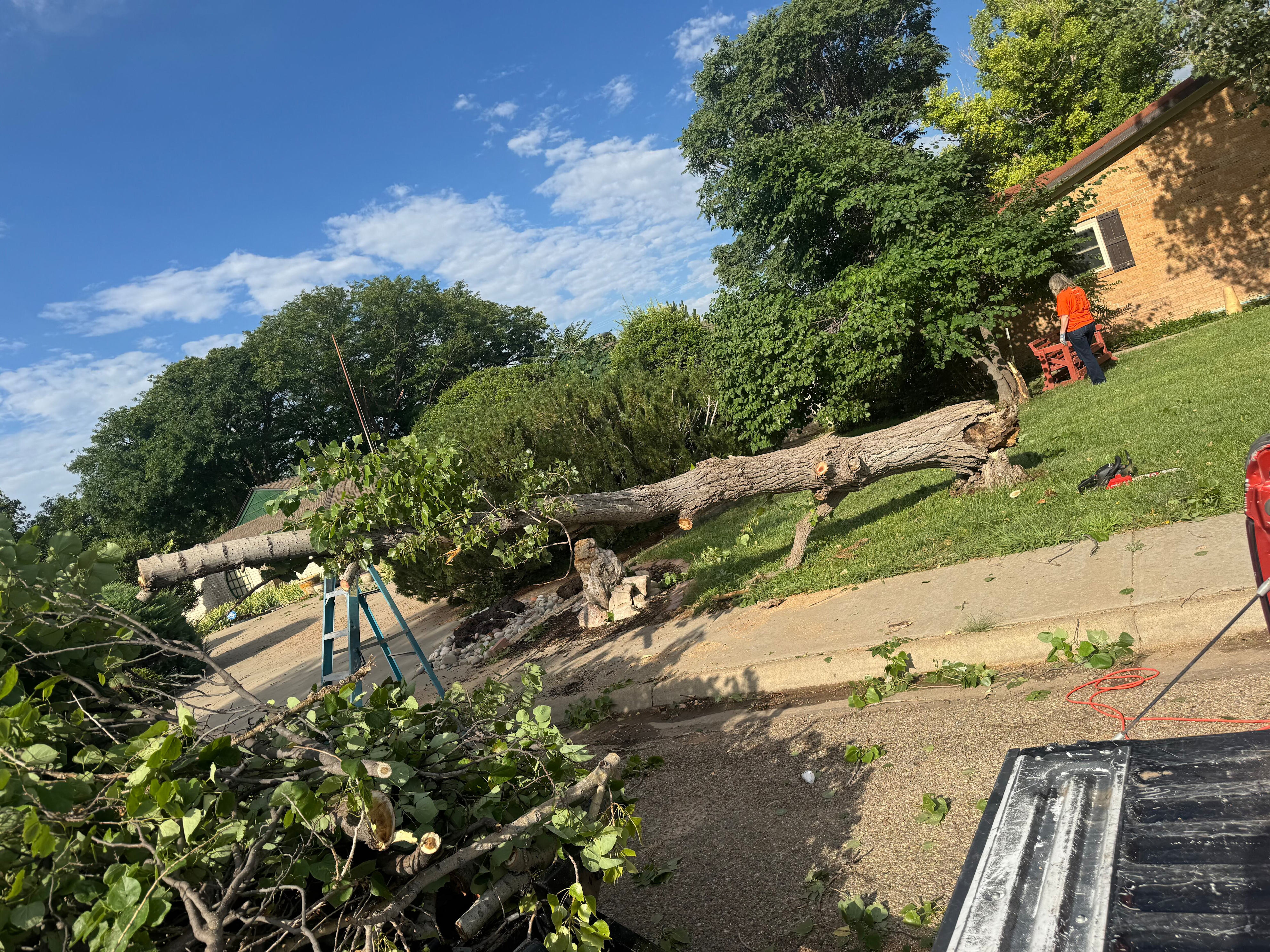 Disaster declaration issued for Sunray after storm damage, power restored