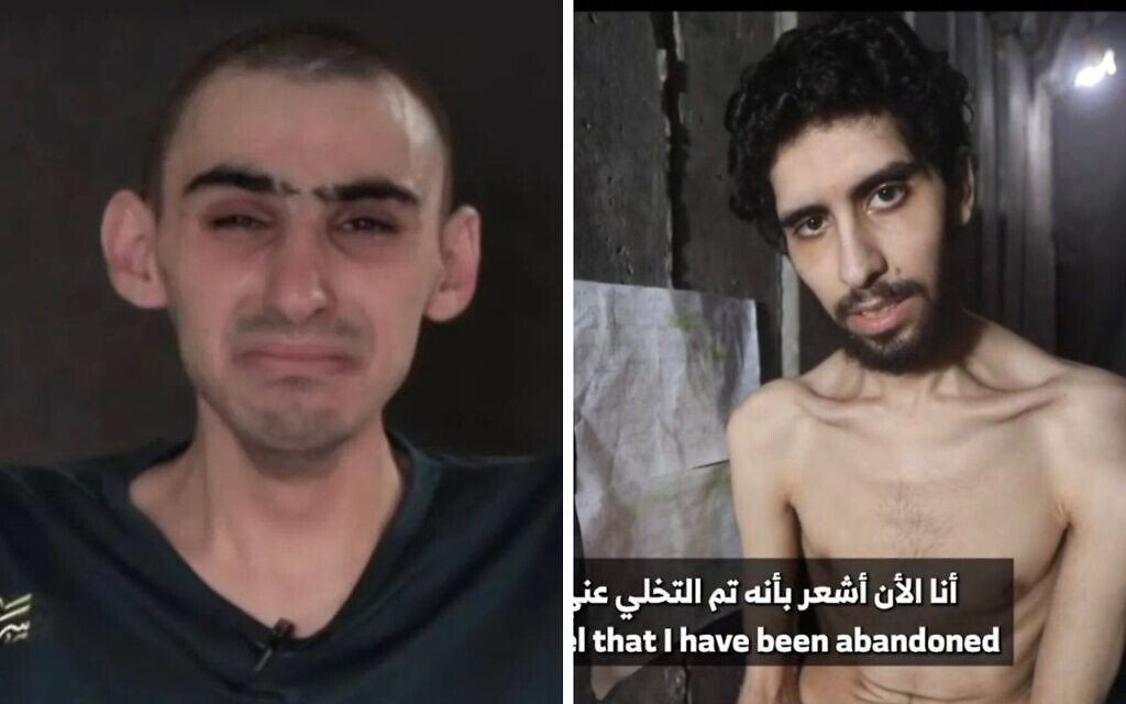 Red Cross: Videos of emaciated hostages are ‘appalling’ but no way to ...