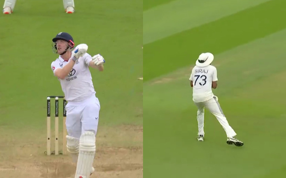 [Watch] ENG vs IND 2025: Harry Brook loses his bat and his wicket after ...