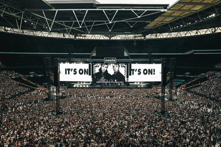 Oasis fan dies after 'falling from height' during London concert