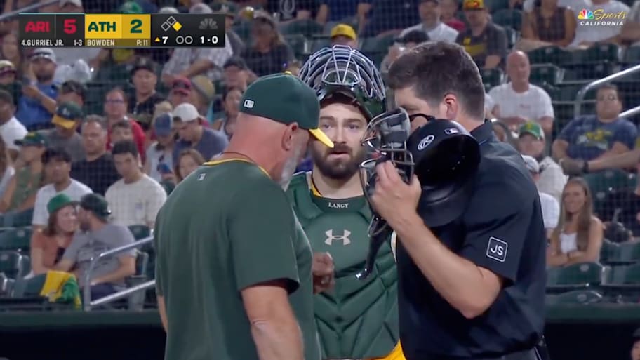Hot Mic Caught Athletics Manager Destroying Ump With Profane Message ...