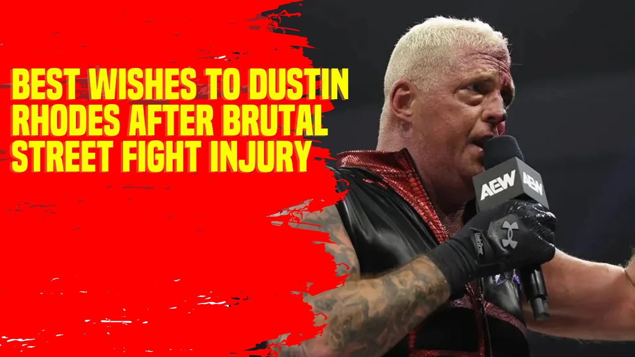 Best Wishes to Dustin Rhodes After Brutal Street Fight Injury # ...