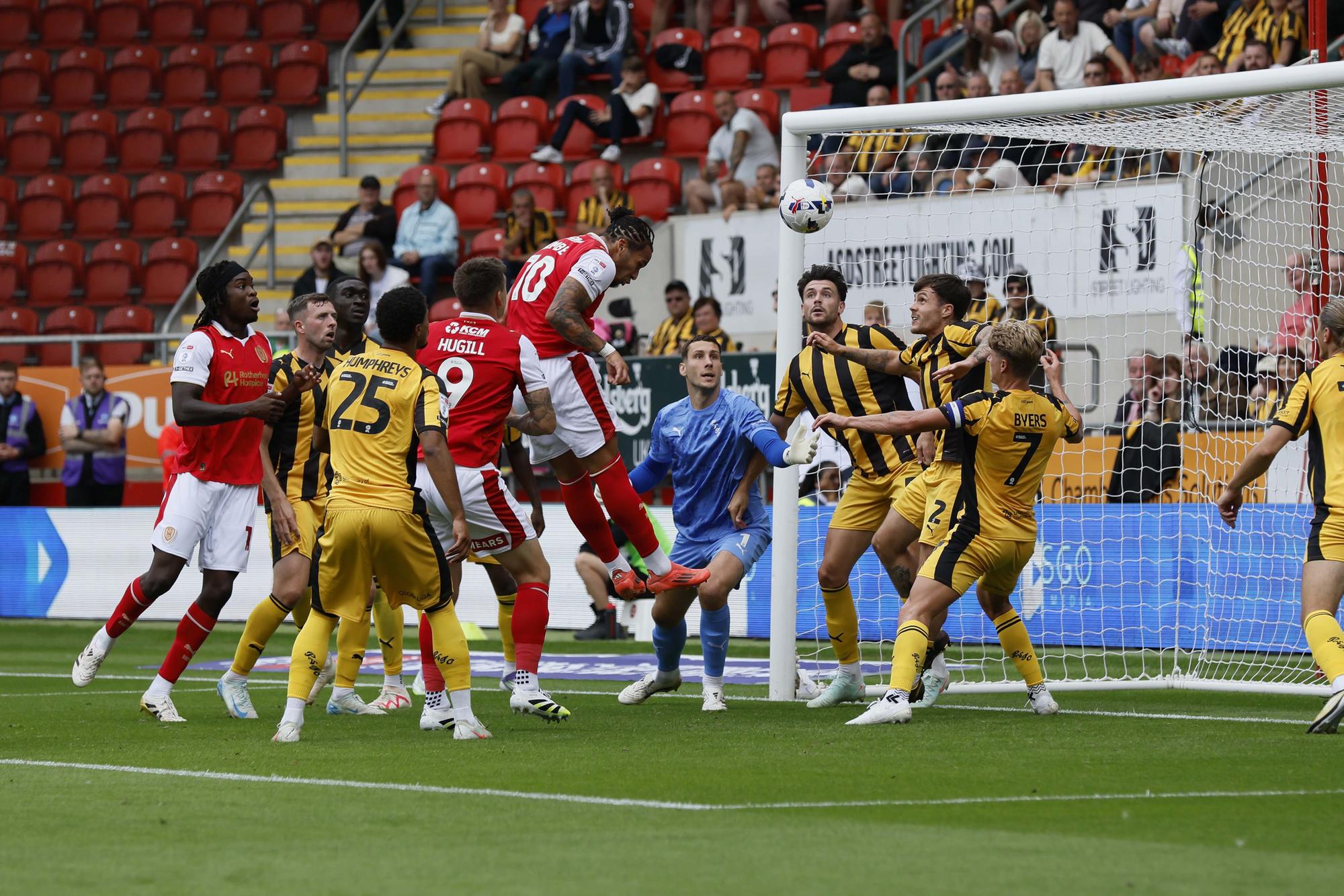 Two goals, two reds, reason for hope and cause for concern ... the ...