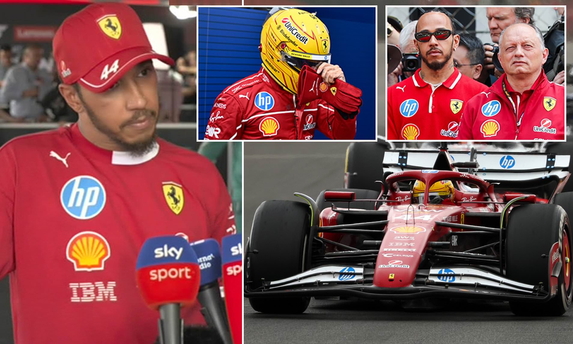 Lewis Hamilton doubles down on explosive 'change the driver' comment in ...