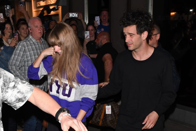 Matty Healy's mom breaks down in tears with son after Taylor Swift remarks
