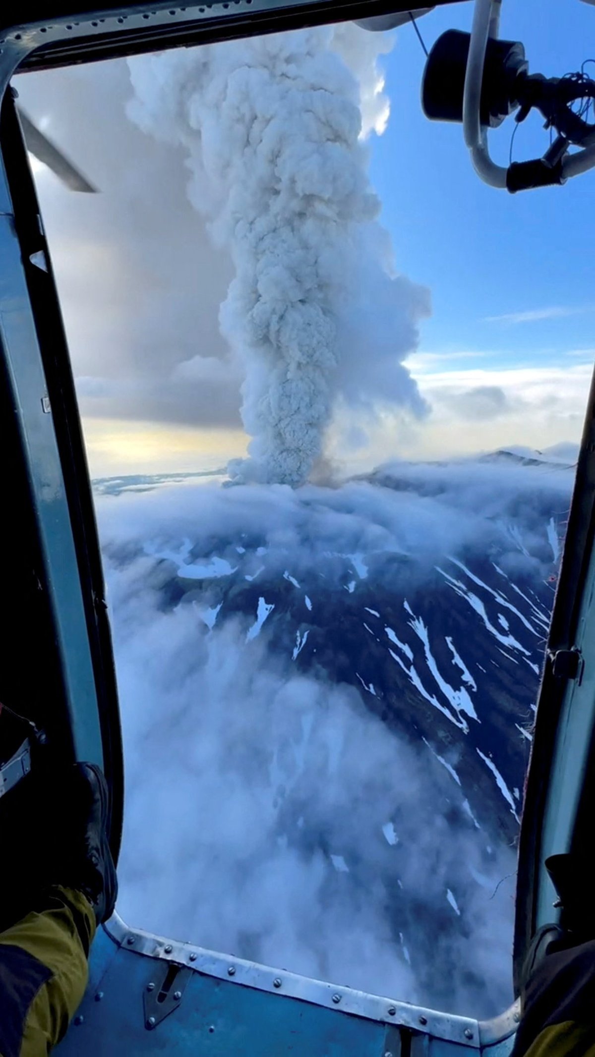 Russian volcano erupts for first time in 600 years