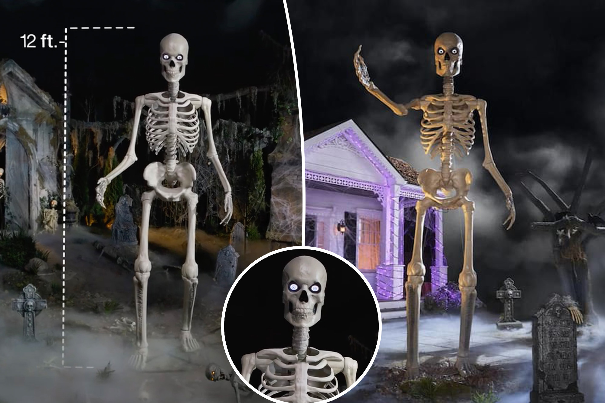 Skelly the 12-foot skeleton decoration is back at Home Depot — and this ...