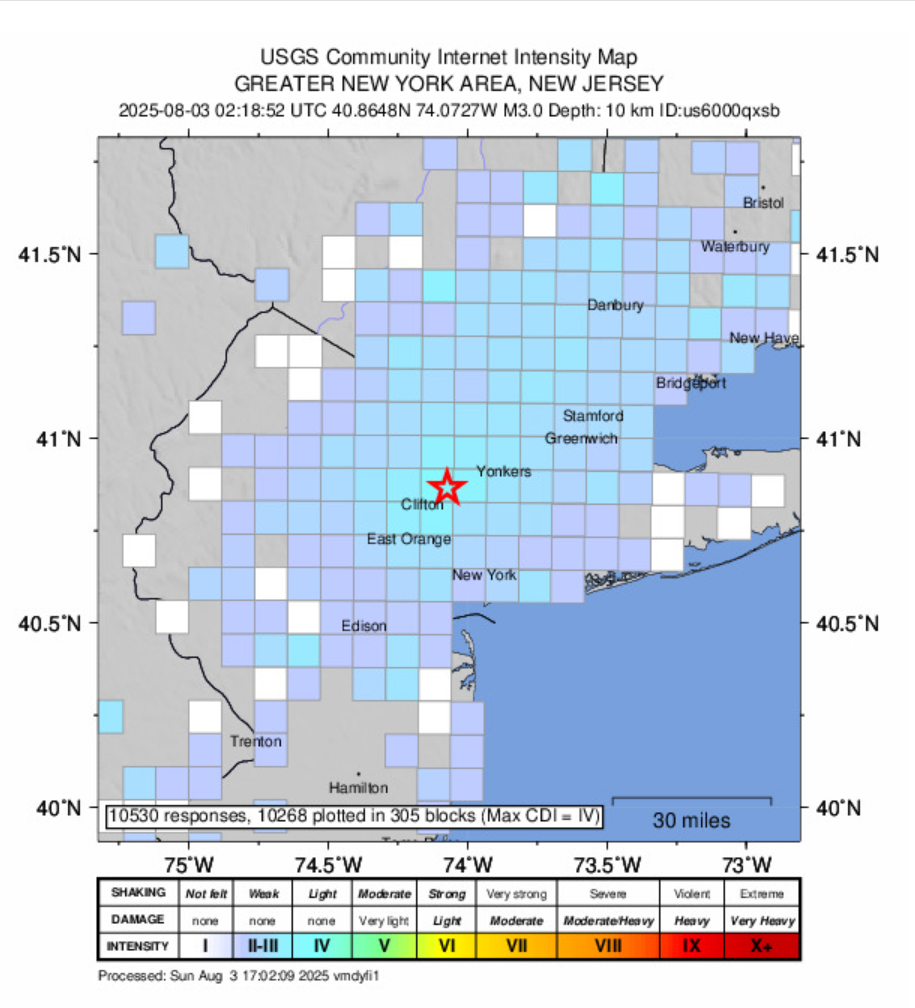 What's shaking, North Jersey? What we know about the 3.0 magnitude ...