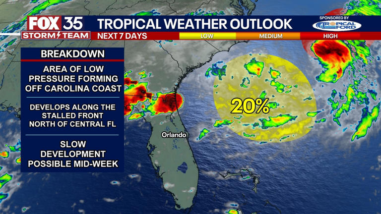 Tracking Invest 95L: System off Southeast Coast could become Tropical ...