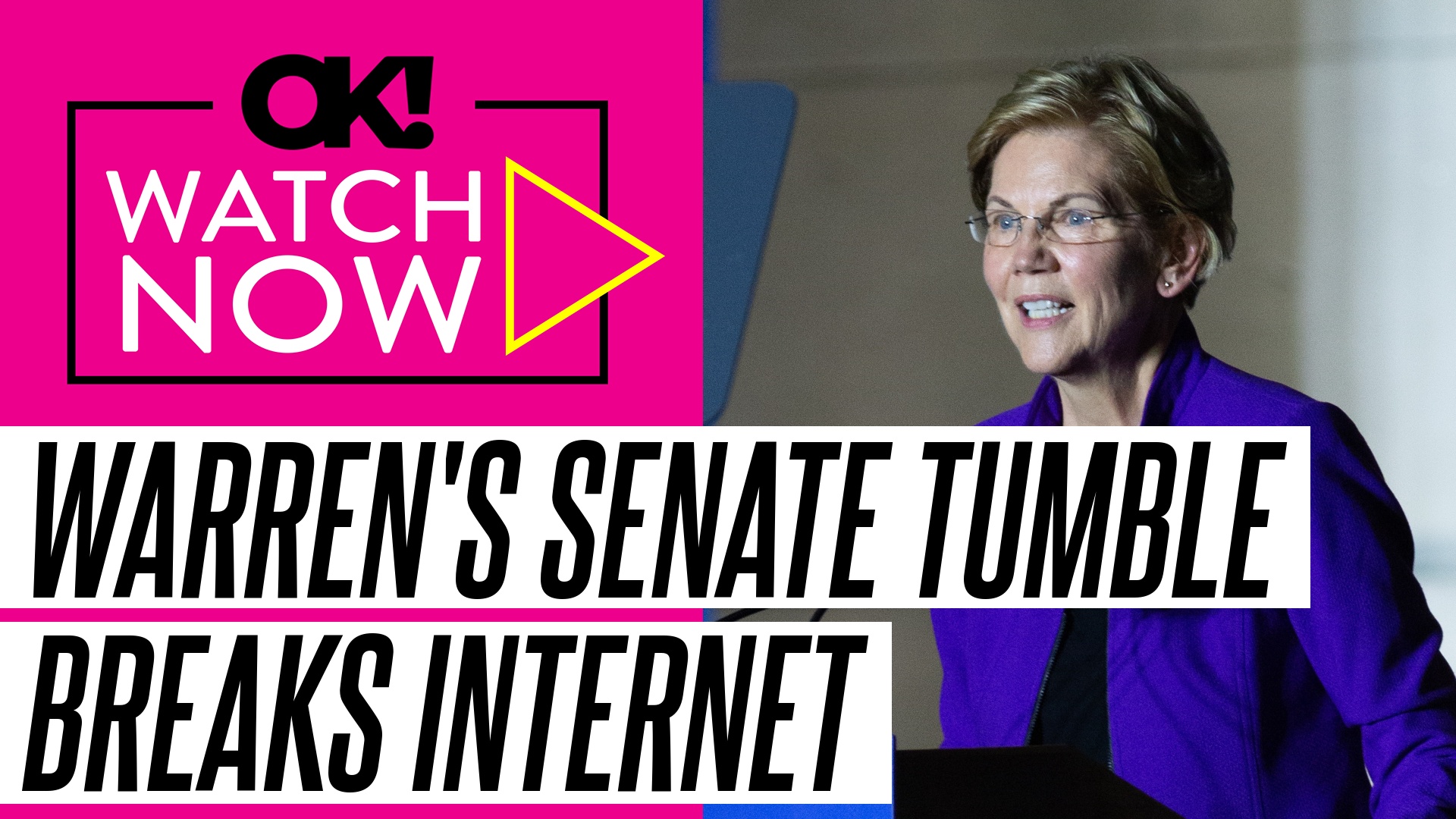 Elizabeth Warren Takes a Tumble on Senate Floor: Inside the Moment ...