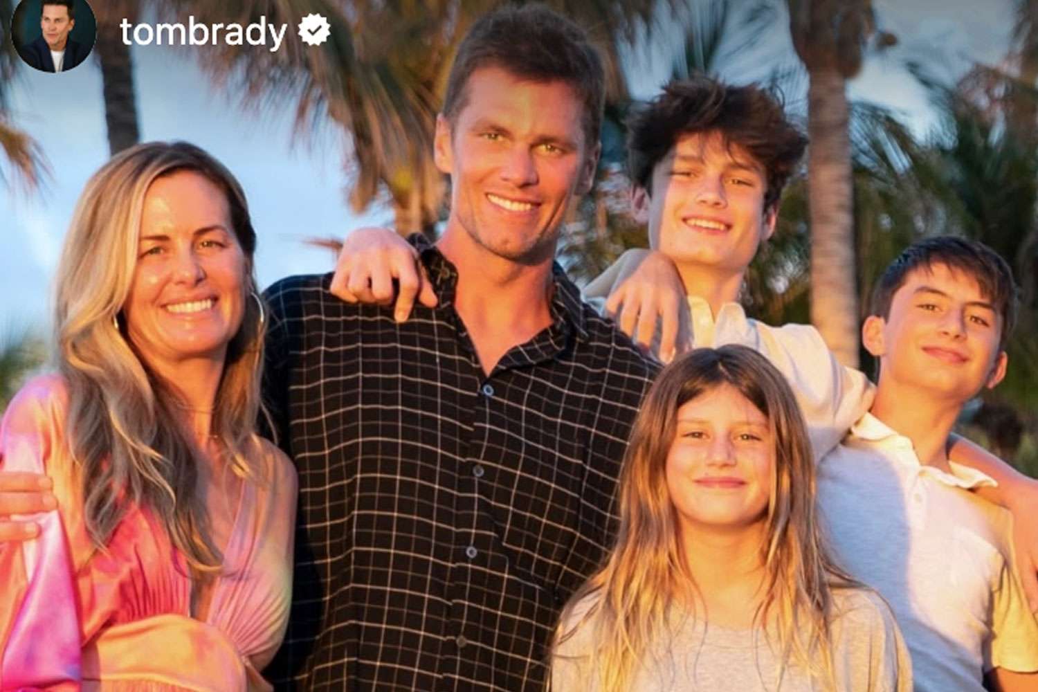 Tom Brady Poses in New Family Photo as He and Sister Julie Mark Their ...