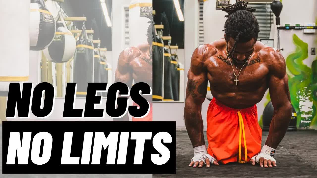 NO LEGS NO LIMITS. SAVAGE WORKOUT With MITT QUEEN
