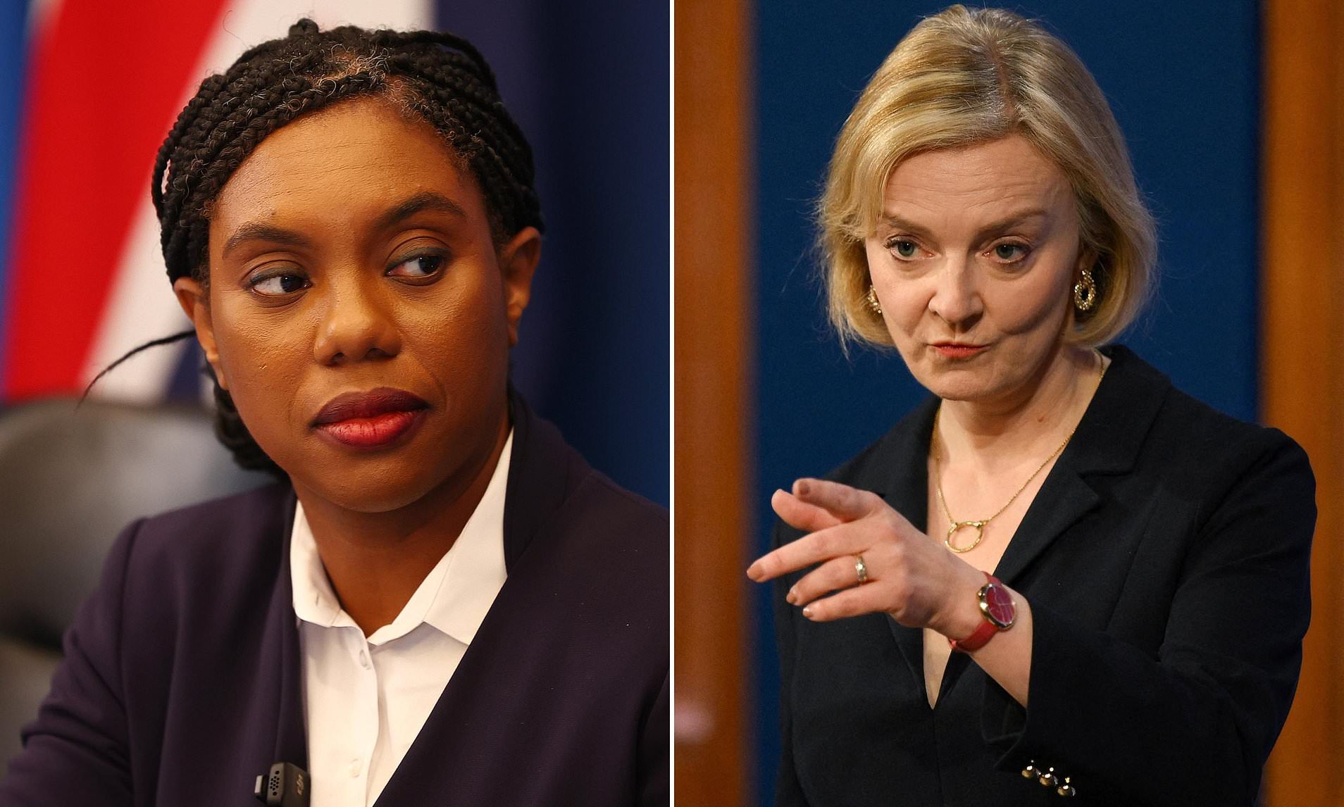 Liz Truss accuses Kemi Badenoch of not telling the truth about Tory ...