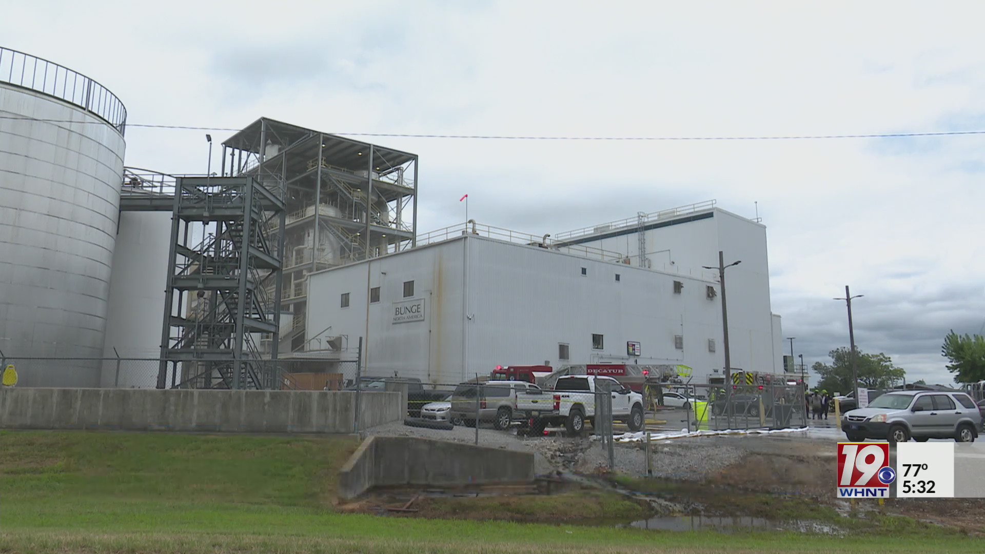 Processing Plant Fire | Aug. 3, 2025 | WHNT News 19 Sunday Evening