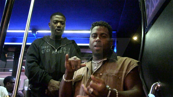 Bobby V Parties With Ray J on TMZ After Dark Tour