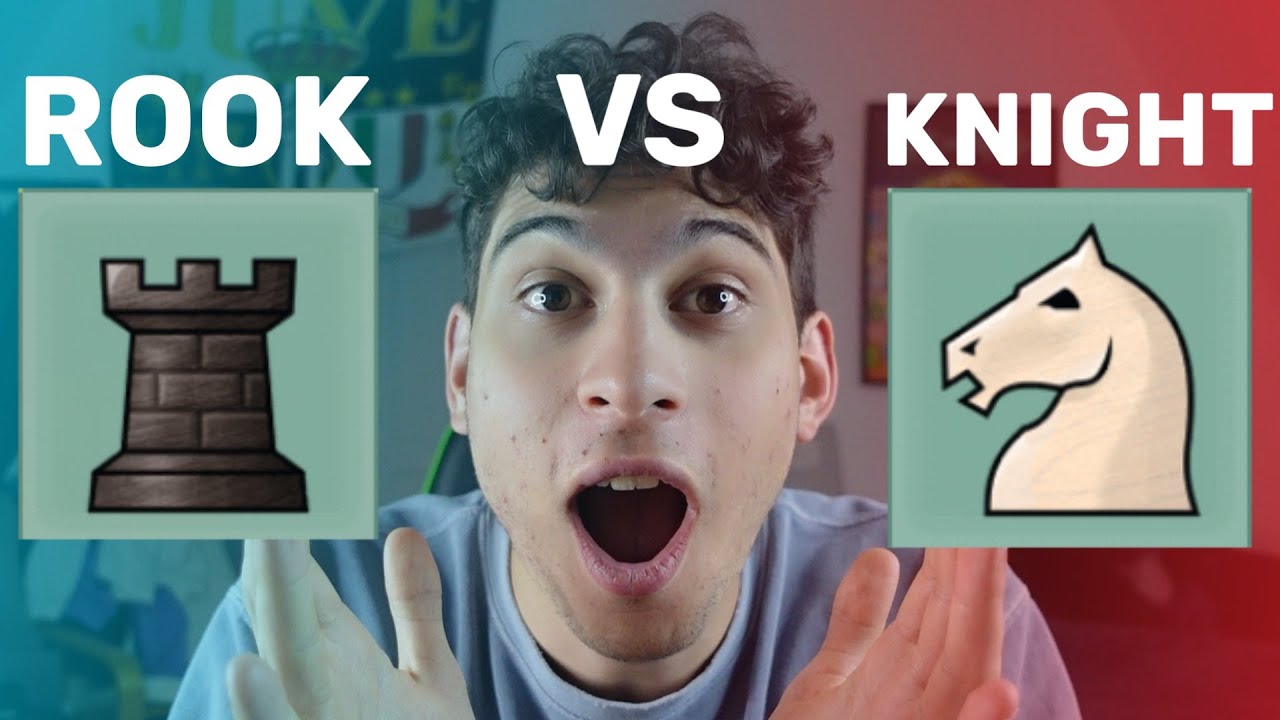 Rook vs Knight Endgame – Practical Tips to Convert the Win!