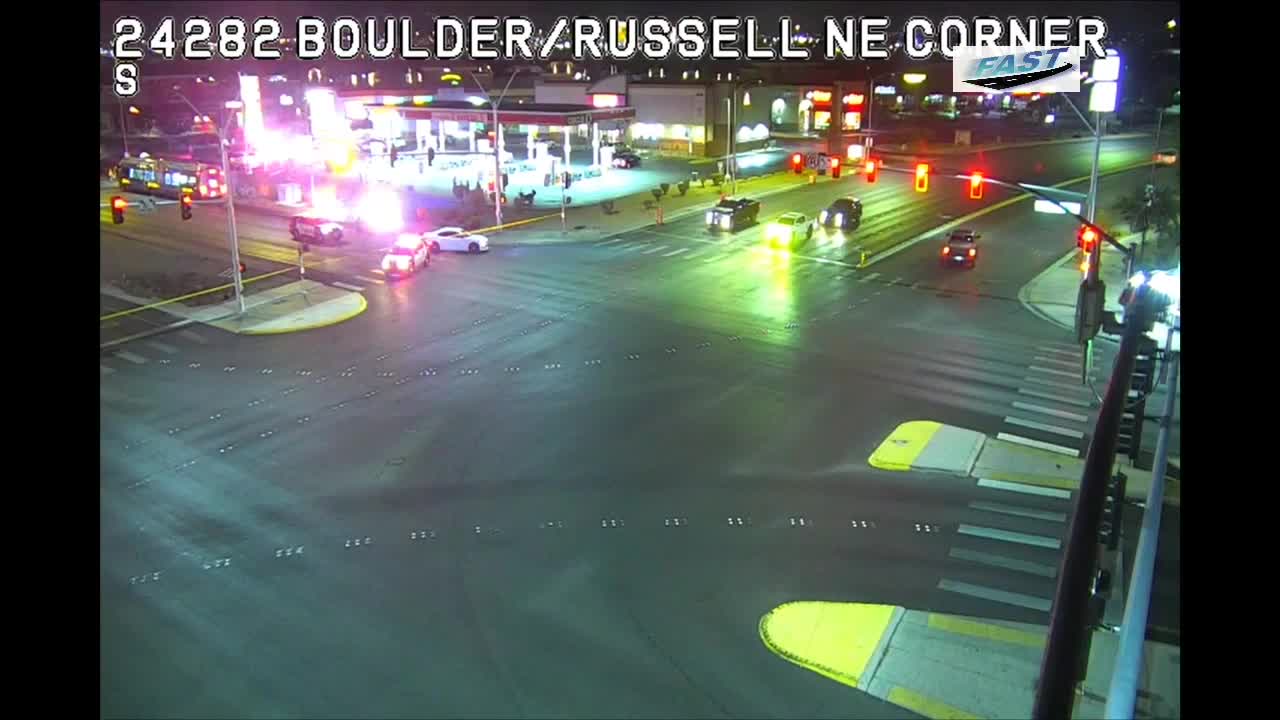 Traffic Camera on Boulder highway and Russell
