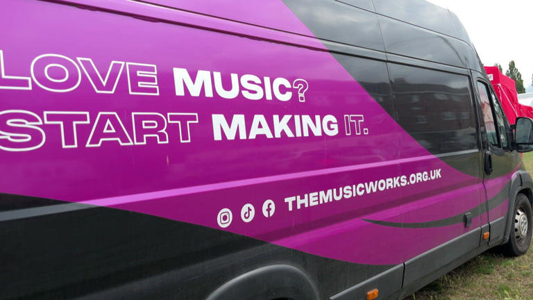 Music Bus helps children 'express themselves'