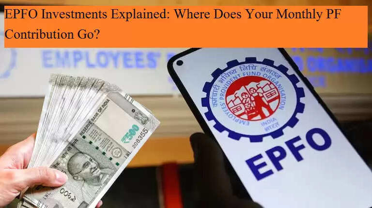 EPFO Investments Explained: Where Does Your Monthly PF Contribution Go?